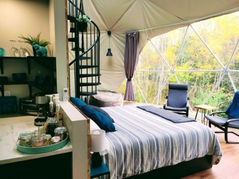 The Brook - Cove Dome Glamping - Moncton New Brunswick
