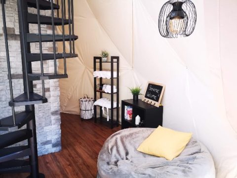 The Cottage - Cove Dome Glamping - Moncton New Brunswick
