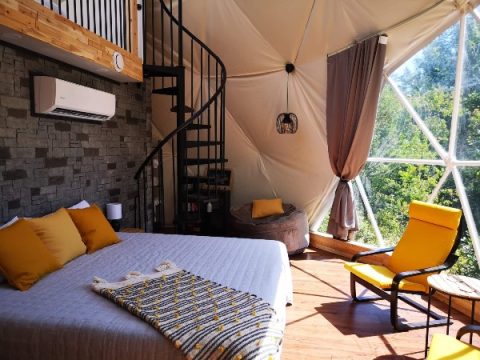 The Cottage - Cove Dome Glamping - Moncton New Brunswick